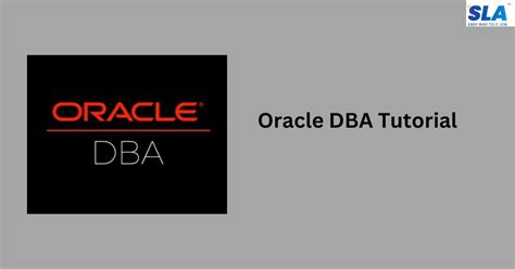 Oracle Dba Tutorial For Fresher With Free Certificate Learn Now