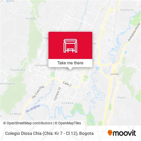 Colegio Diosa Chía Chía Kr 7 Cl 12 Parada Rutas Horarios Y Tarifas