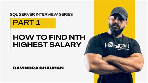 Find Nth Highest Salary Sql Server Interview Question And Answers Dense Rank Method Part