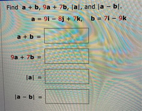 Solved Write Each Combination Of Vectors As A Single Vector Chegg