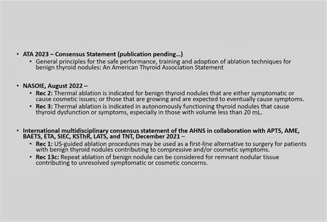 Shrinking Thyroid Nodules With Radiofrequency Ablation