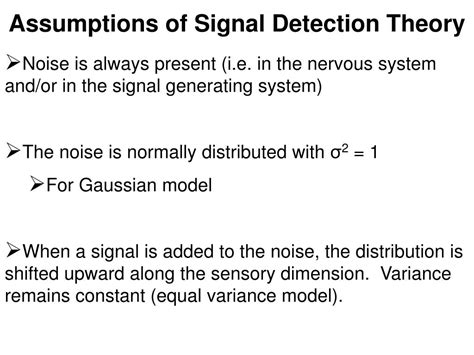 Ppt Origins Of Signal Detection Theory Powerpoint Presentation Free