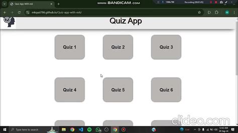 Quiz App 😎🗿coding Javascript Frontenddeveloper Youtube