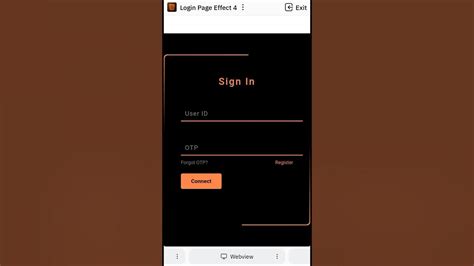 login page effect 4 mini program web suite mini program web