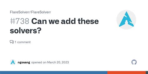 can add these solvers · issue 738 · flaresolverr flaresolverr · github