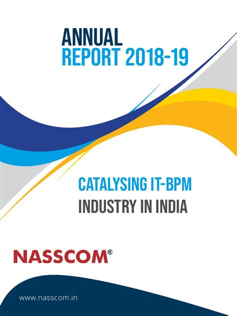 Nasscom Annual Report 2018 19 Pdf Intellectual Property Taxes