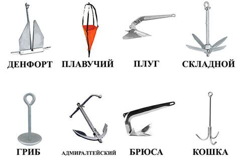 Как подобрать якорь для лодки или катера?