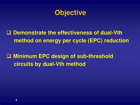 Ppt Dual Threshold Voltage Design Of Sub Threshold Circuits Powerpoint Presentation Id2149140