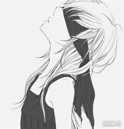 عکس انیمه سیاه و سفید عکس نودی