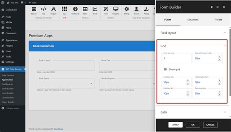 The App Builder Wp Data Access 55 Wp Data Access