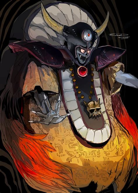 Zoma Dragon Quest And 1 More Drawn By Sukepmonster Danbooru