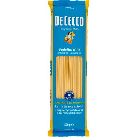Fedelini N10 De Cecco 500 G Coop Shop