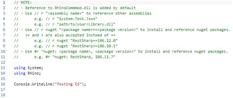 Rhino8 Adattare Codice C Rhino Windows Mcneel Forum