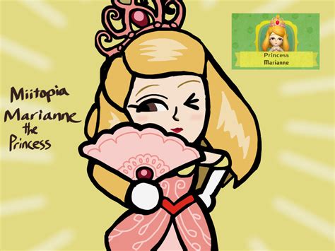 Miitopia Marianne The Princess By Ultrasponge On Deviantart