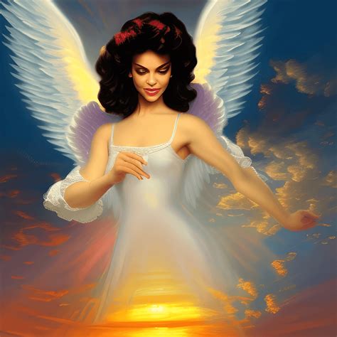 Amazing Beautiful Angel Graphic · Creative Fabrica