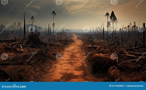 Biodiversity Palm Oil Deforestation Stock Illustration Cartoondealer