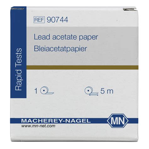 5m Lead Acetate Paper Sulfide Westlab Australia