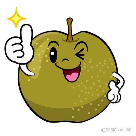かわいいいいね！の梨のイラスト素材｜無料ダウンロード Illustcute