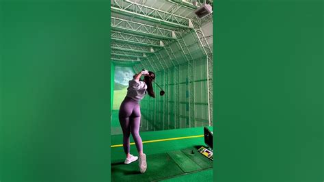 왼쪽 엉덩이까지 넣어줘야 힙턴이 완성됩니다 ⛳️⛳️🍒🍒😎😎 골프 골프스윙 여자골프 Shorts Youtube