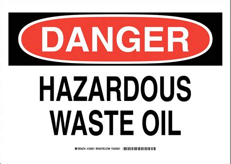 Polyester Adhesive Sign Mounting Danger Sign 38k184126251 Grainger