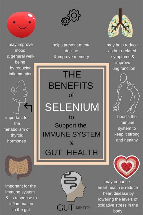Benefits Of Selenium Selenium Benefits Gut Health Digestive Health