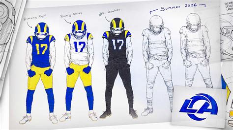 Los Angeles Rams Unveil Uniform And Brand Refresh Ahead Of 2026 Season
