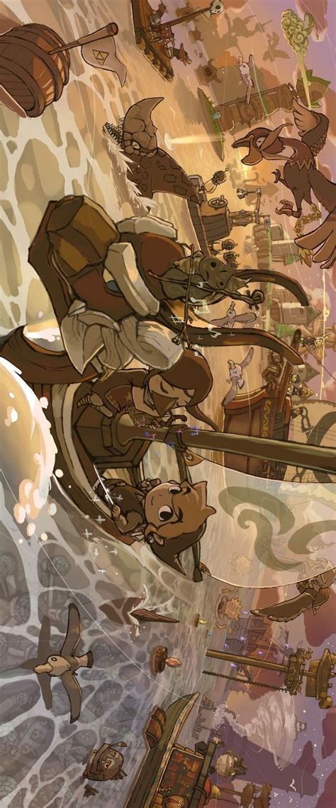 Wind Waker Zelda Art Legend Of Zelda The Wind Waker