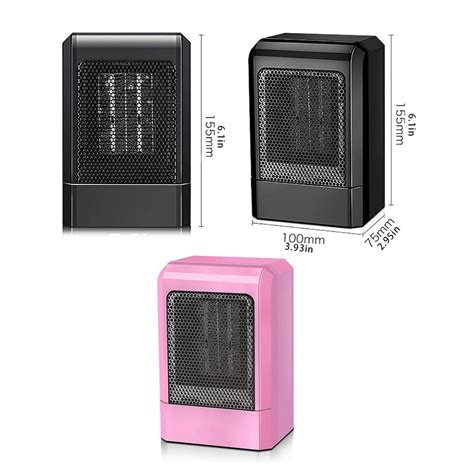 500w Mini Electric Fan Heater Ptc Ceramic Fast Hea Grandado