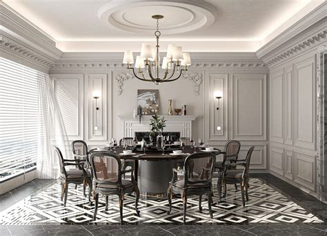 3ds Max Dining Room Interior Model Download 3dmili 2025 Download 3d Model Free 3d Models