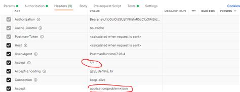 Duplicate Request Header Accept Applicationproblemjson Added In