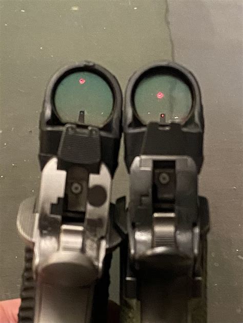Any Available Pics Of An Sro 25 Moa Vs An Sro 10 Moa 1911