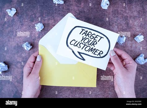 Inspiration Showing Sign Target Your Customer Word Written On Attract