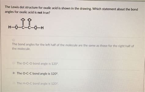 H2c2o4 Lewis Structure