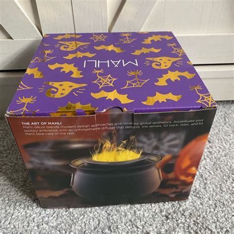 Mahli Holiday New Mahli Flaming Cauldron Aroma Diffuser Halloween Poshmark