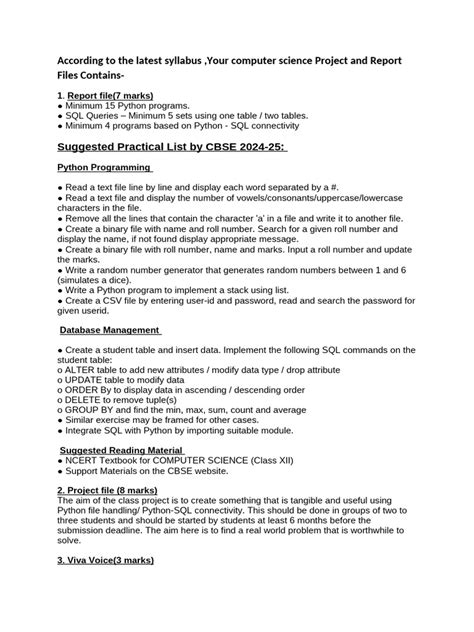 computer project pdf sql computer programming