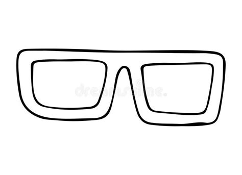 Nerd Glasses Frames Clipart