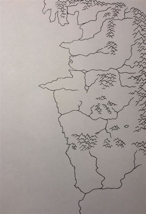 Detailed Witcher World Map Of The Northern Kingdoms Artofit