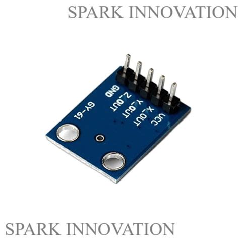 Adxl 335 Triple Axis Linear Accelerometer Spark Innovation