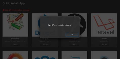 Bug Wordpress Installer Missing · Issue 3131 · Hestiacphestiacp · Github