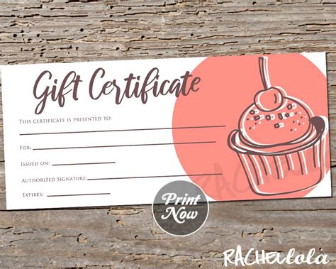 Certificate Templates For Baking