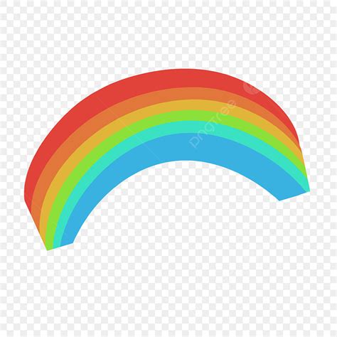 귀여운 일러스트 만화 화려한 무지개 만화 도안 장식 클립 아트 만화 아이템 Png 일러스트 및 Psd 이미지 무료 다운로드 Pngtree