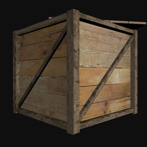 뚜껑이있는 포장 상자 3d 모델 49 Max Free3d