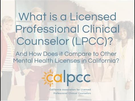 What Is An Licensed Professional Clinical Counselors Lpcc In