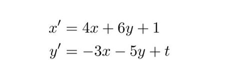 Solved Solve The Following System Of Inhomogeneous