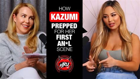 How Kazumi Prepped For Her First 🍑 🎬 Youtube
