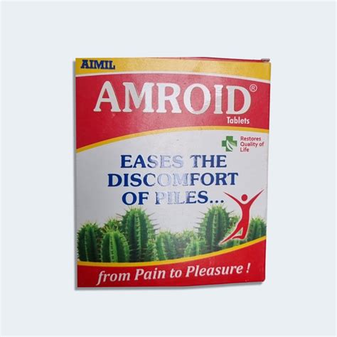Buy Aimil Amroid Piles Tablet Lowest Price Uses Benefits Dosages