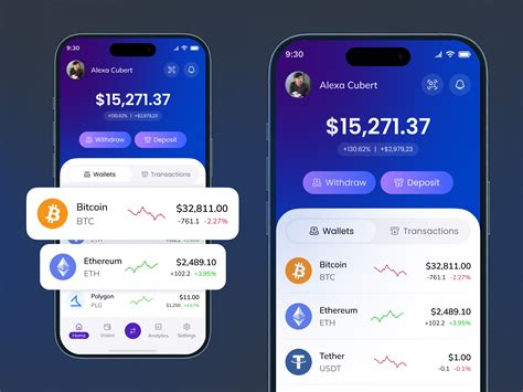 Crypto Wallet App Dark Ui Concept By Md Abdur Rouf On Dribbble