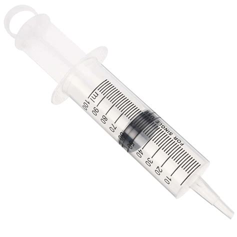 100mlcc Plastic Syringe Groveland Gecko