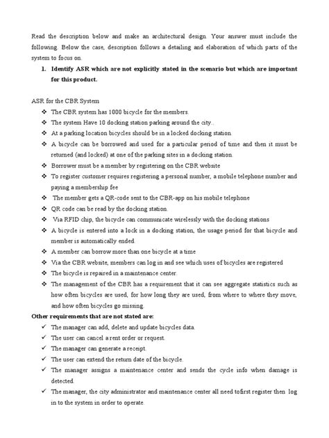 Software Architecture And Design Pdf Class Computer Programming Use Case