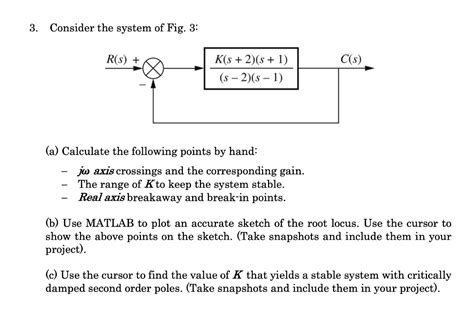 Solved Consider The System Of Fig A Calculate The Chegg